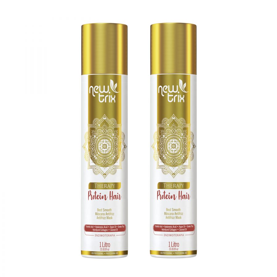 Newtrix Therapy Protein Gold (1+1) – Newtrix Keratin – Sold by 2NT1 Beauty